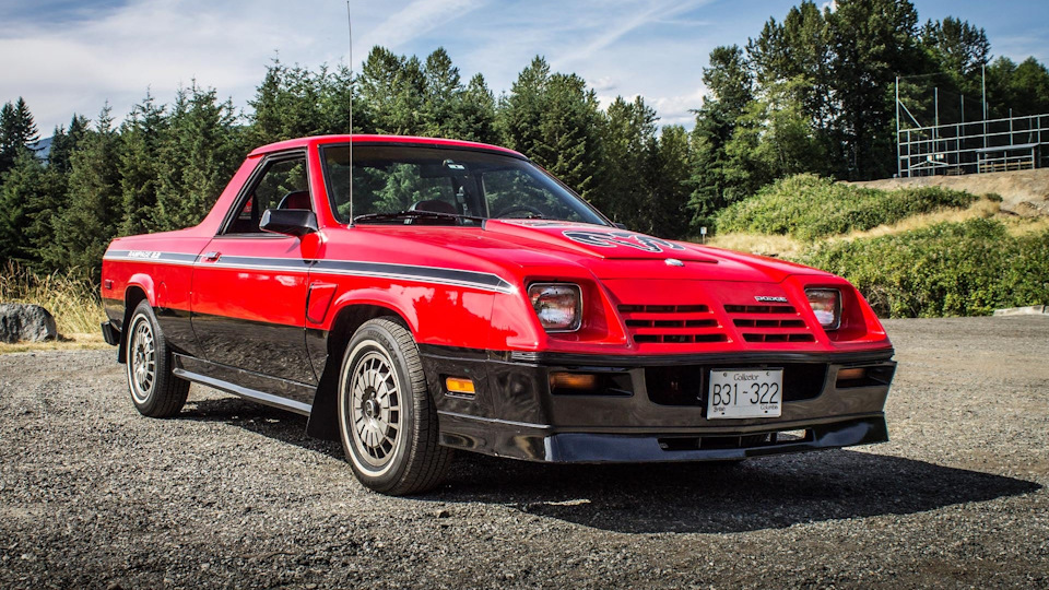 Самый маленький пикап Dodge — модель Rampage (1982-84) — «История ...