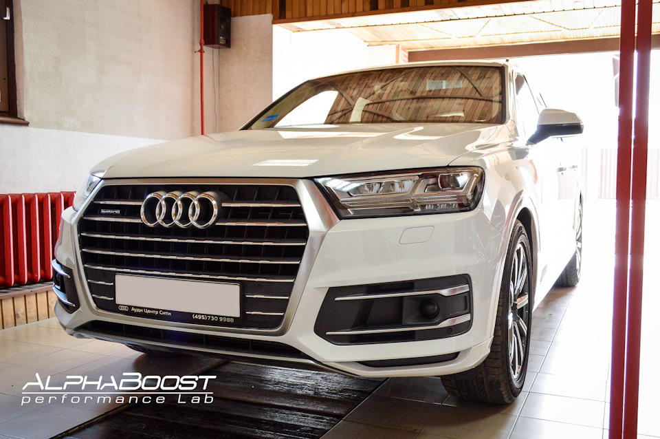 Чип-тюнинг Audi Q7 2016 3.0TDI +70 л.с. +100 Нм. — AlphaBoost на DRIVE2