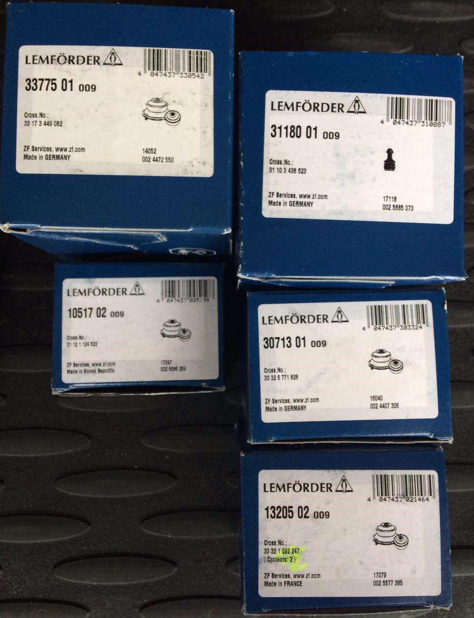 33173449082 Резиновая подушка Зд BMW | Запчасти на DRIVE2