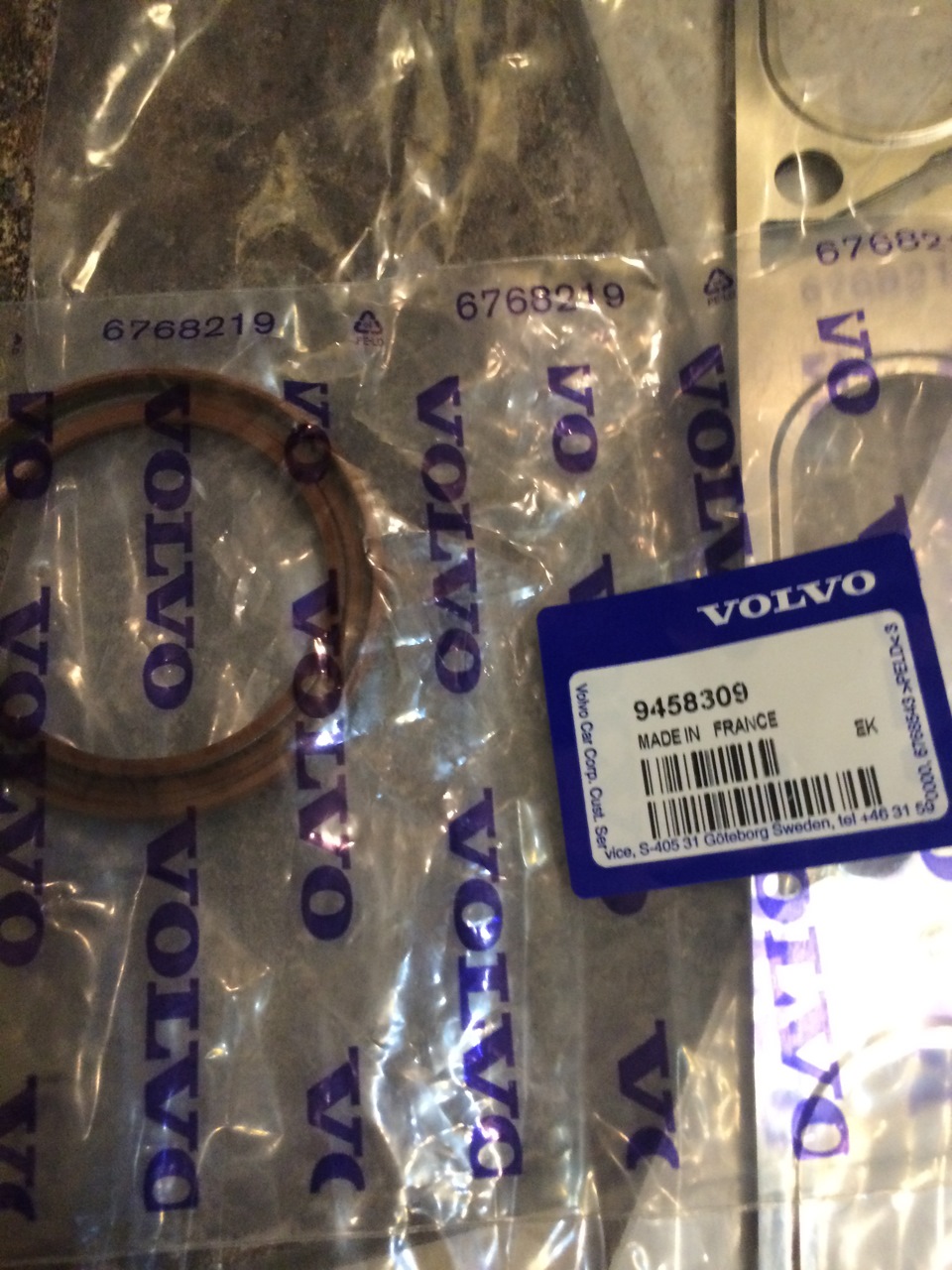 9458309 Передний сальник впускного распредвала VOLVO XC90 Volvo ...