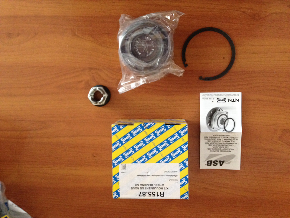 R15587 Подшипник ступичный с ремкомплектом NTN-SNR | Запчасти на DRIVE2