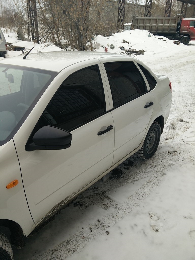 Тонировка — ну это как бы и так понятно =) — Lada Гранта (1G), 1,6 л ...