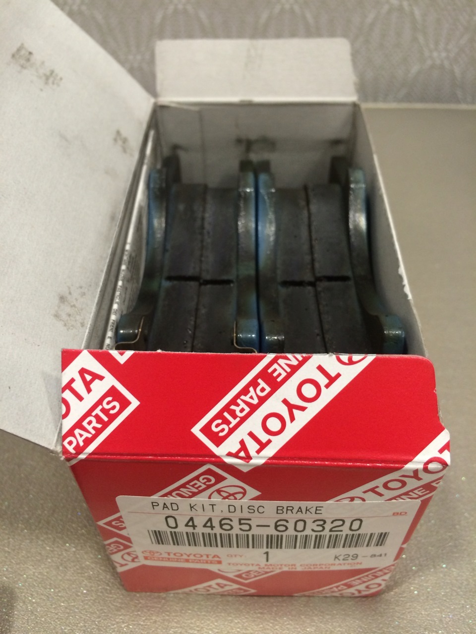 0446560320 Колодки тормозные TOYOTA LEXUS | Запчасти на DRIVE2