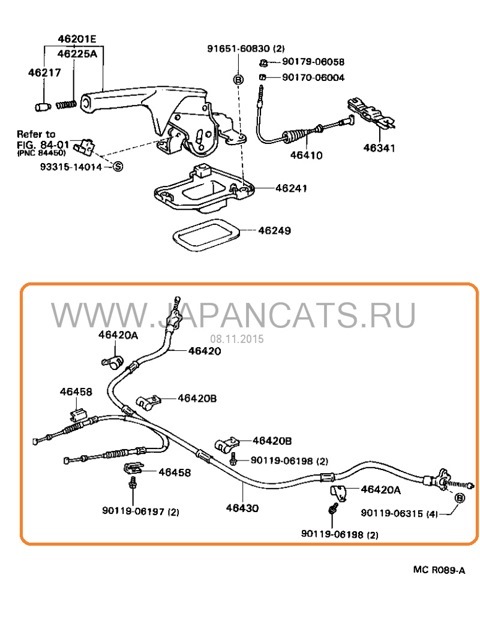 Сделал ручник ) — Toyota Celica (200), 2 л, 1995 года | своими руками ...
