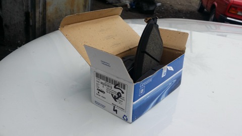 95231012 Колодки тормозные дисковые комплект GM | Запчасти на DRIVE2