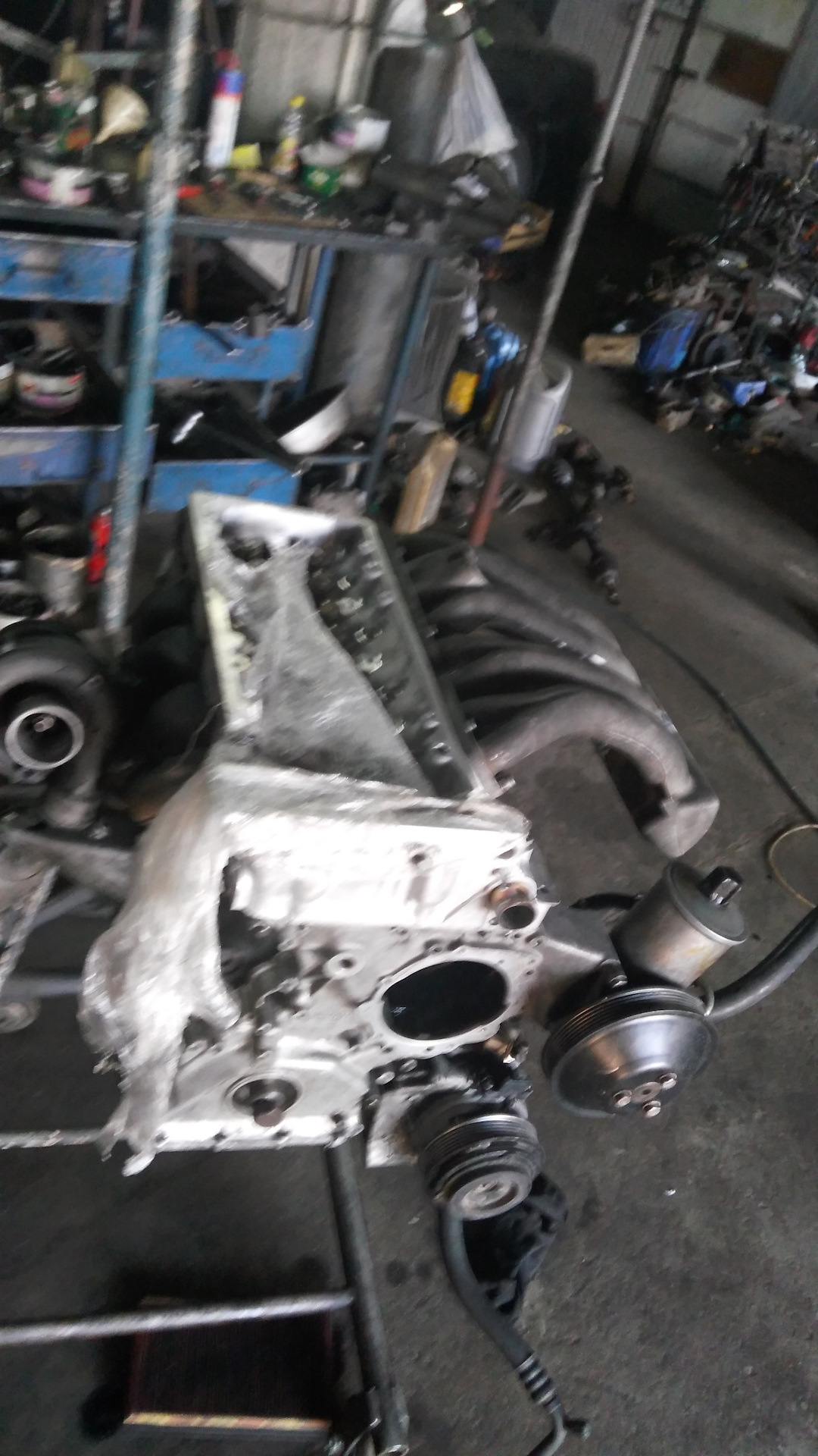 [Engine] Genuine om604.963 Изготавливаем коллектора — Mercedes-Benz E ...