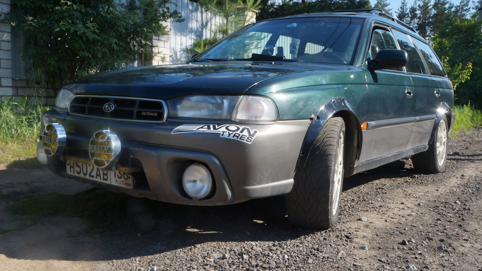 Поездка на WTCC… От и До — Subaru Legacy Outback (BD/BG), 2,5 л, 1997 ...