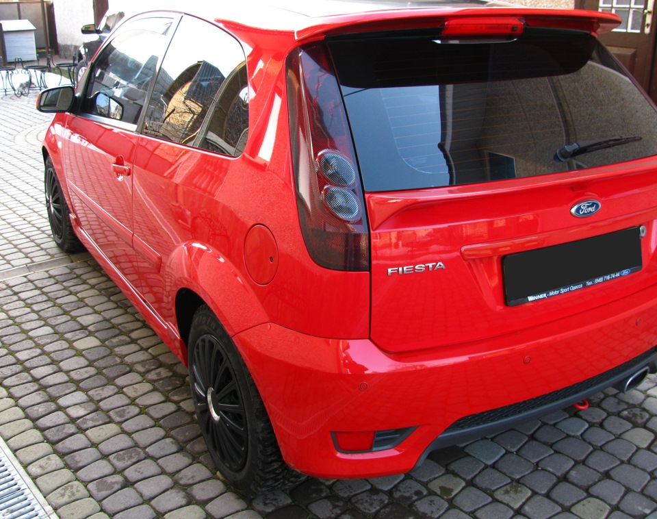 Одна из первых фотосессий. — Ford Fiesta ST (Mk V), 2 л, 2007 года ...