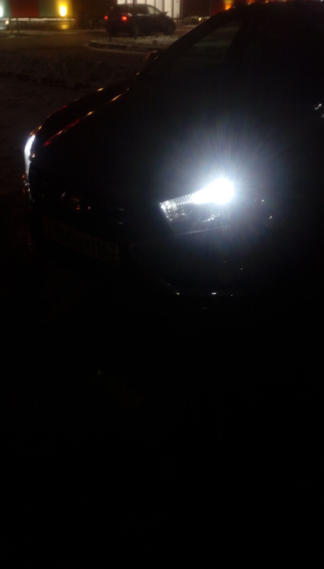 W21/5W Osram Premium Cool White в ДХО — Lada Vesta, 1,6 л, 2016 года ...