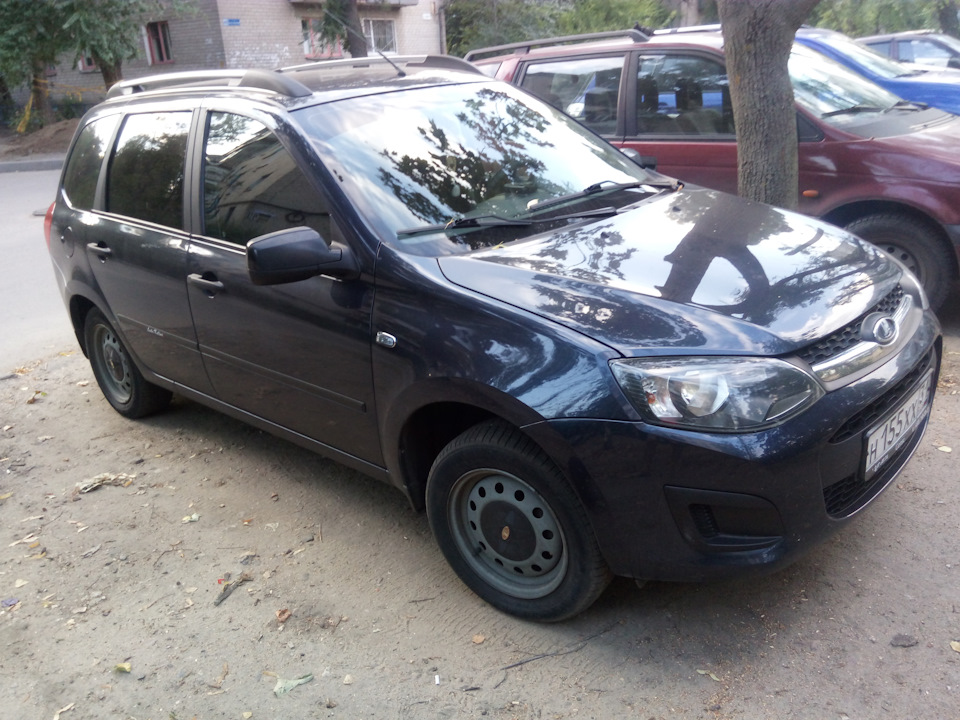 Повторители хром — Lada Калина Универсал (2G), 1,6 л, 2014 года ...