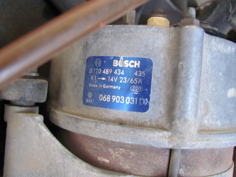 0120489434 Генератор 0986034560 BOSCH | Запчасти на DRIVE2