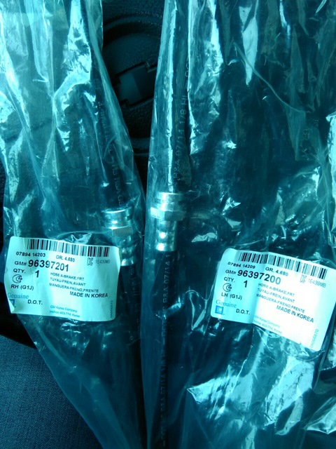 96397201 Шланг тормозной правый GM | Запчасти на DRIVE2