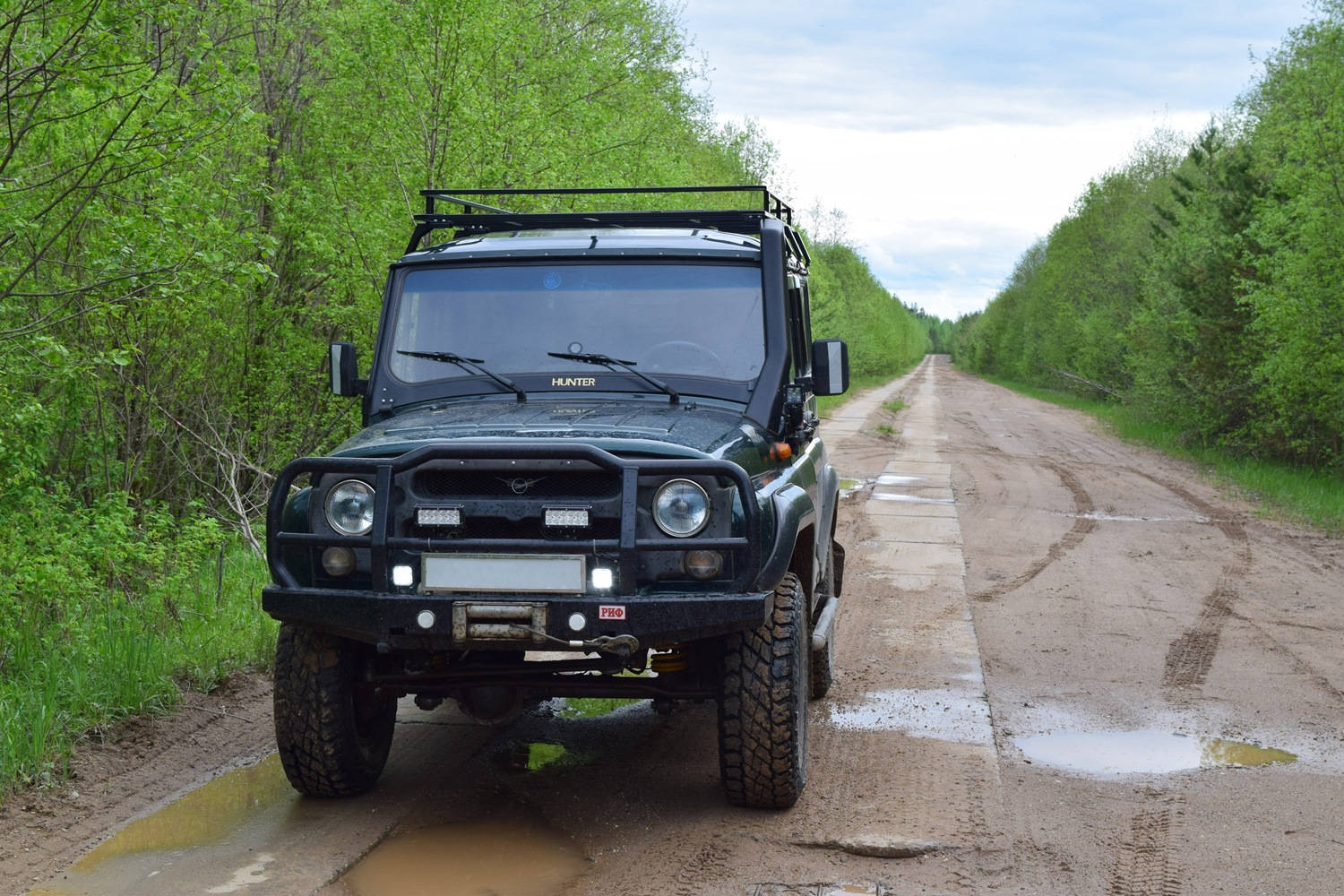 Свет — УАЗ 315195 Hunter, 3,2 л, 2006 года | тюнинг | DRIVE2