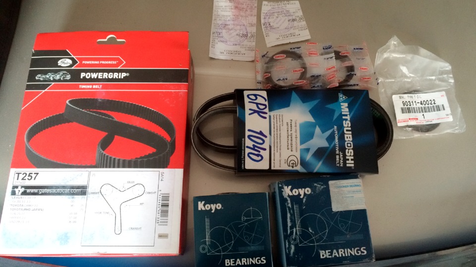 Замена ГРМ — Lexus RX (1G), 3 л, 2002 года | плановое ТО | DRIVE2