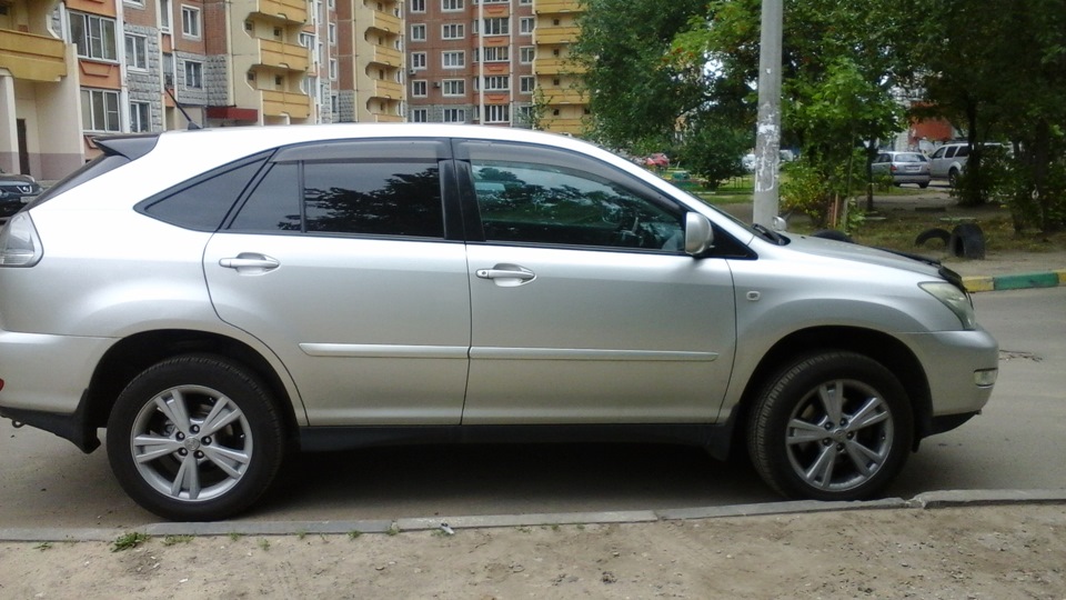 Toyota Harrier (2G) 3.0 бензиновый 2003 | Серебро на DRIVE2