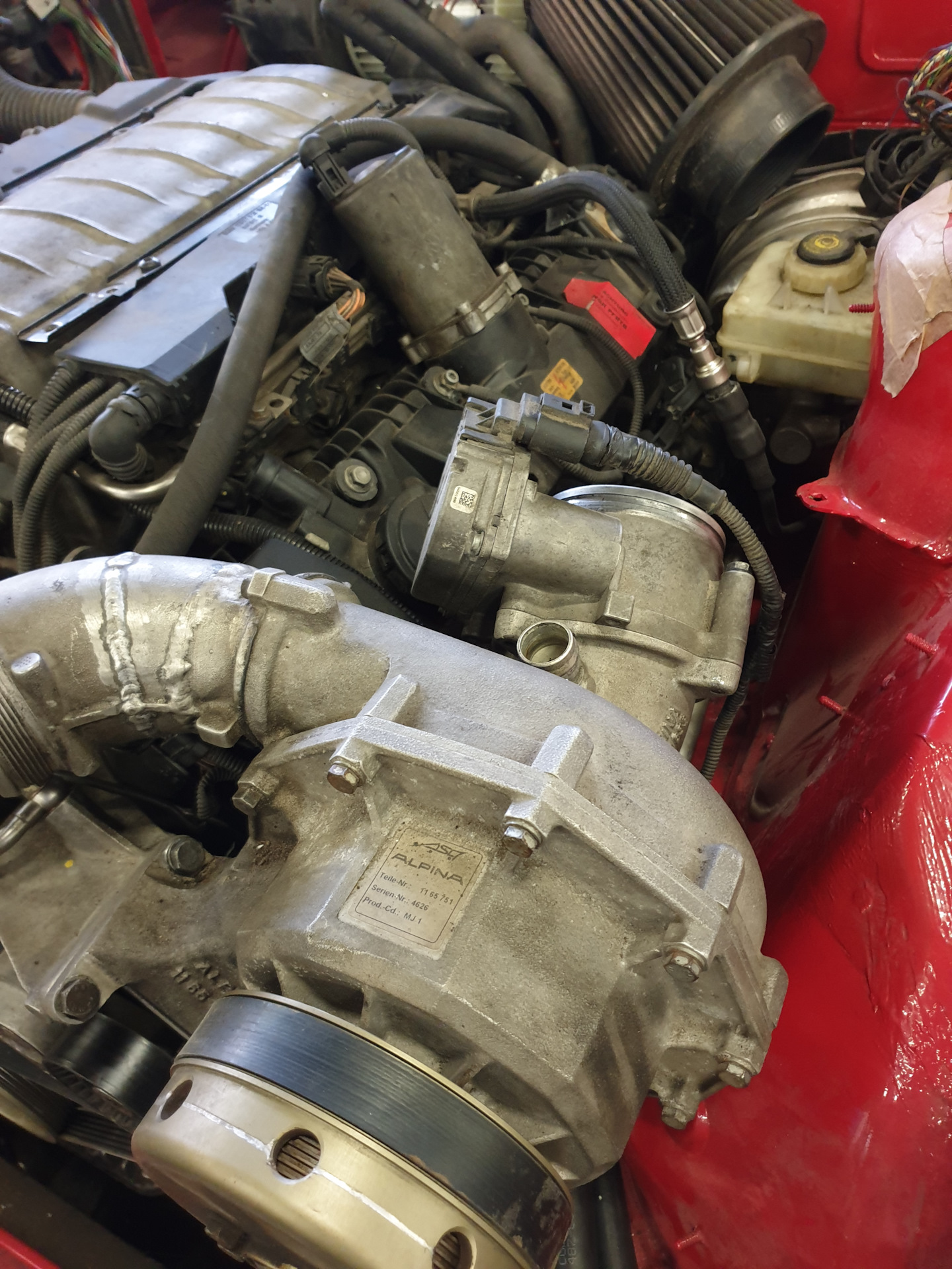 Итак, накинул новый мотор 500лс n62b44 Supercharger — BMW 5 series (E34 ...