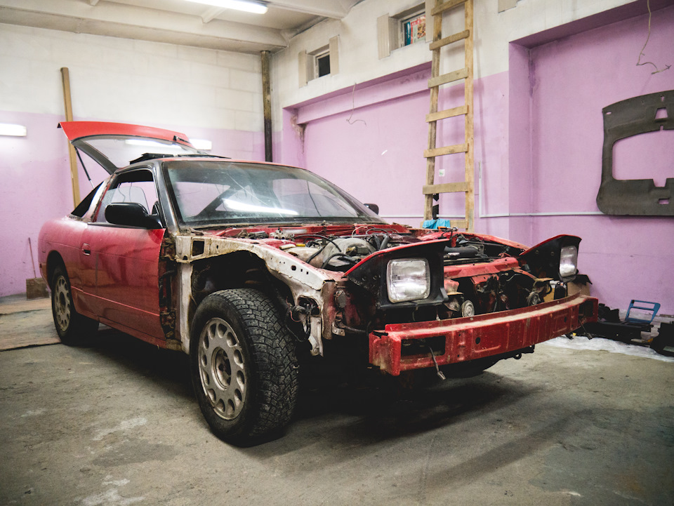 Начало. — Nissan 240SX Chuki (S13), 2,4 л, 1991 года | фотография | DRIVE2