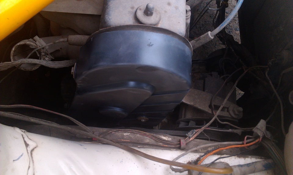 Покраска защиты ремня ГРМ и покраска корпуса воздушного фильтра — Lada ...