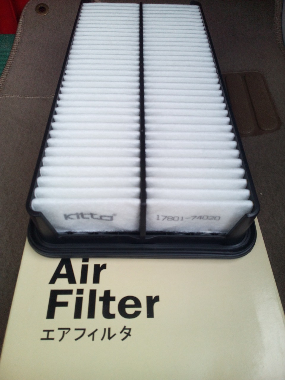 Замена фильтра салона и воздушного фильтра. — Toyota Corona Premio ...