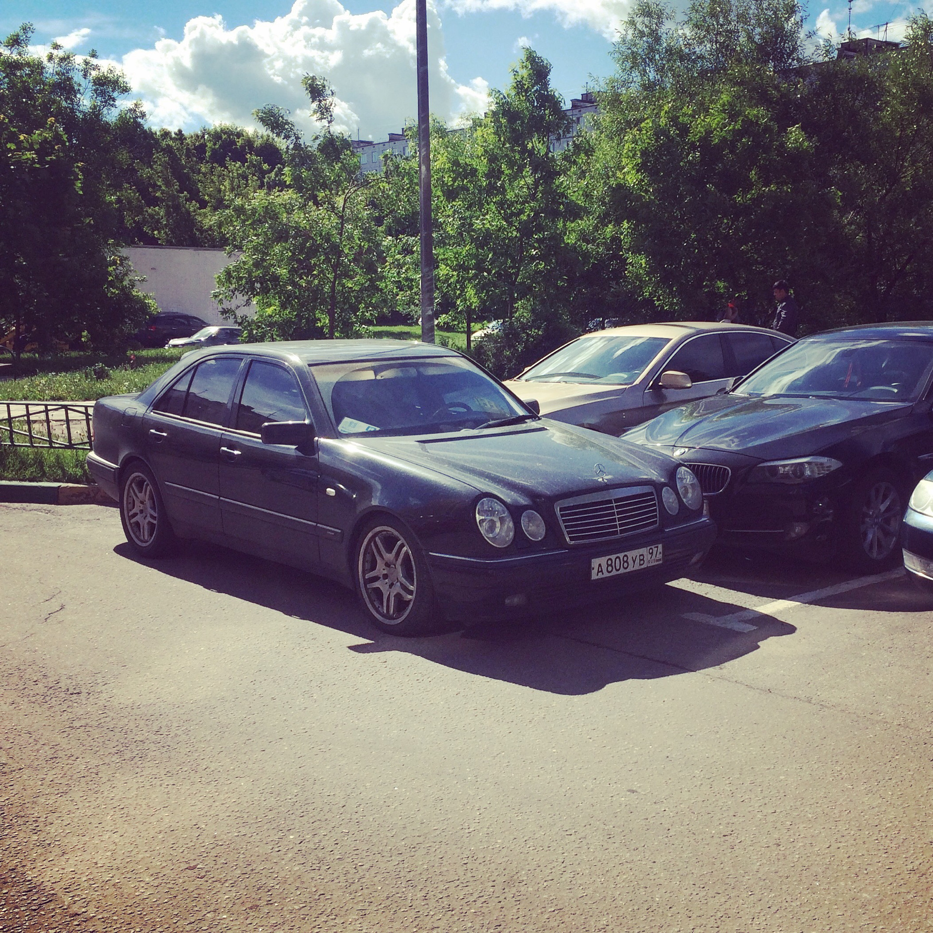 Запись, 16 июля 2017 — Mercedes-Benz E-Class (W210), 3,2 л, 1999 года | просто так | DRIVE2