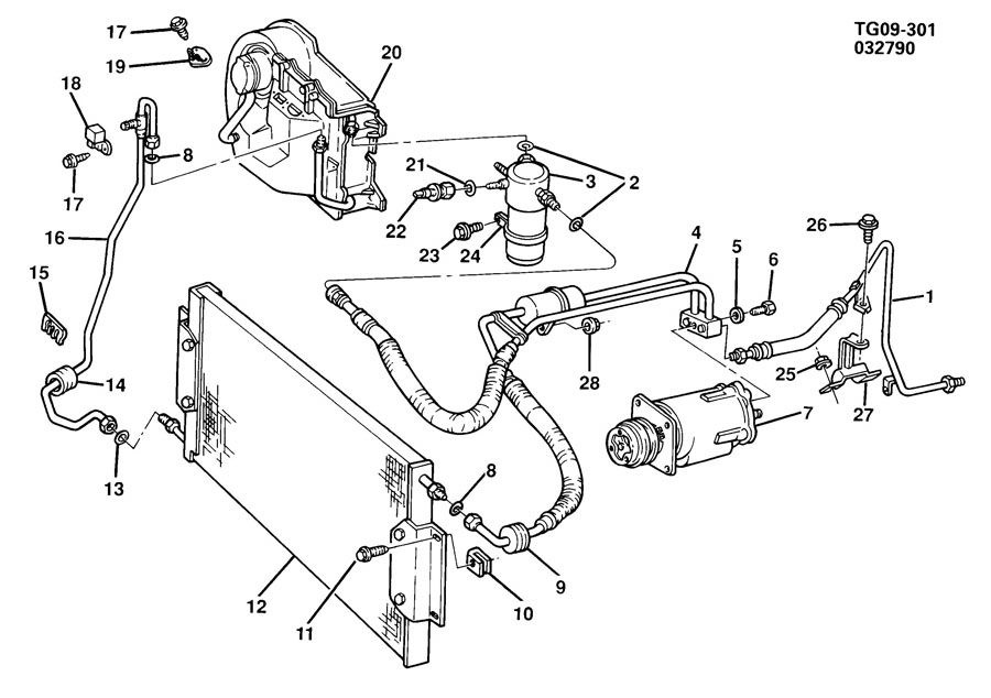 Подготовка к ремонту системы отопления и кондиционирования — Chevrolet ...