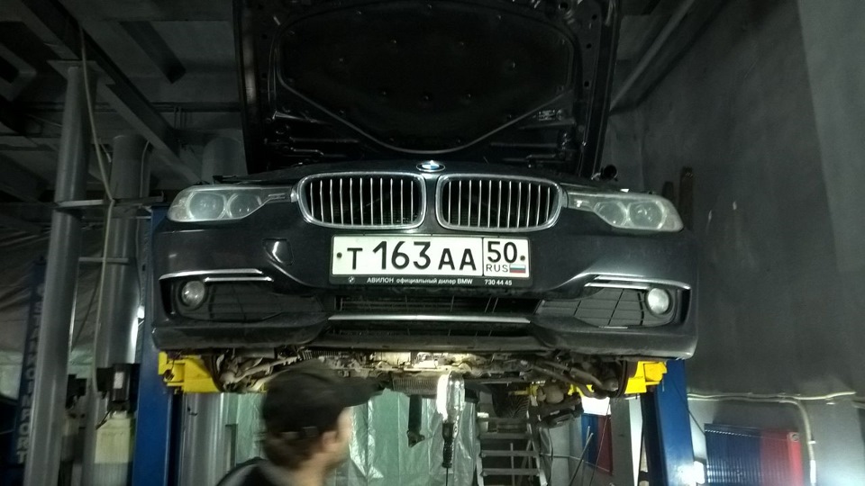 Замена цепей и натяжителей ГРМ на двигателе N47D20 — BMW 3 series (F30 ...