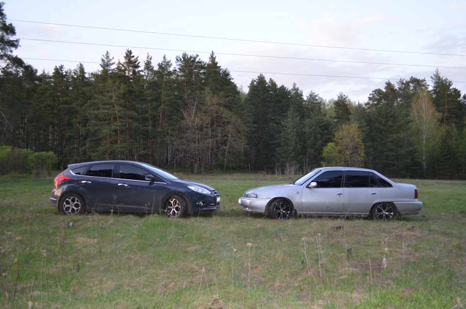 На природе — Daewoo Nexia, 1,5 л, 2003 года | путешествие | DRIVE2