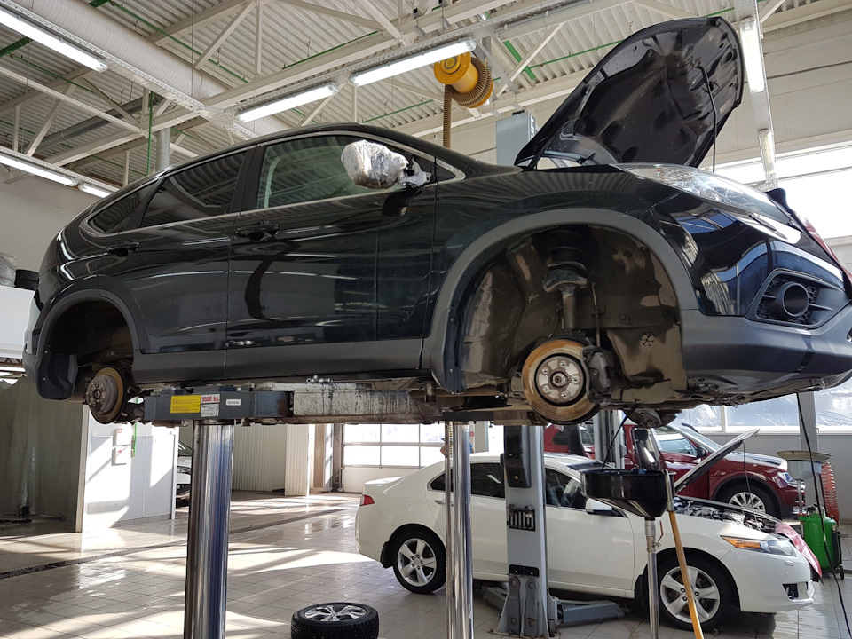 То 45000 итог — Honda CR-V (RM), 2 л, 2013 года | плановое ТО | DRIVE2