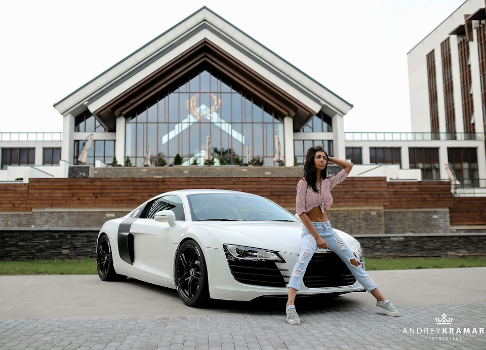 Летний сет Аudi R8 и Алеся — Сообщество «Girls & Cars» на DRIVE2