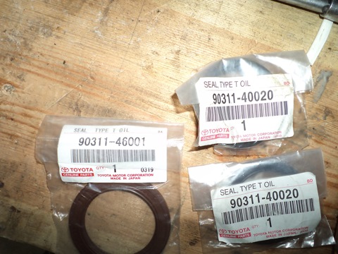 9031146001 Сальник лобовой OEM TOYOTA LEXUS | Запчасти на DRIVE2