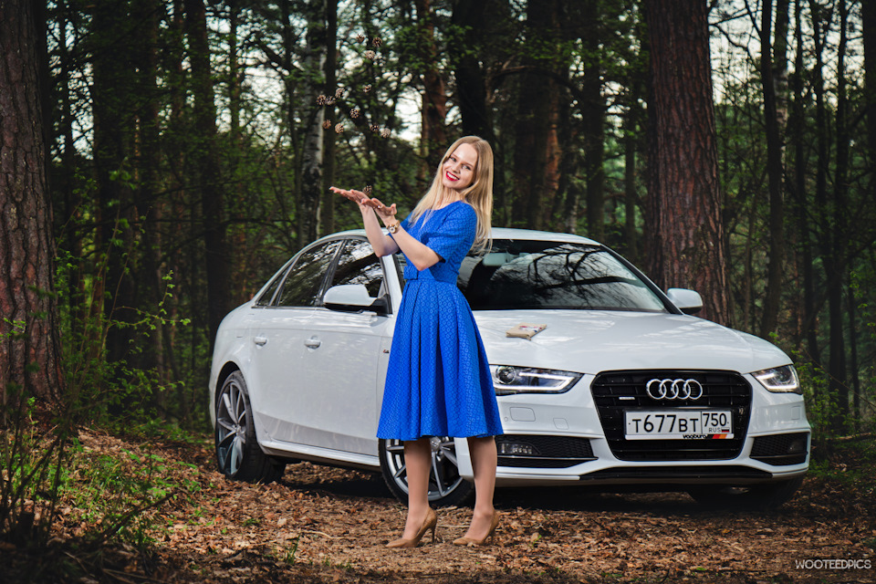 ⇚41⇛ Фотосессия с Анастасией — Audi A4 (B8), 2 л, 2014 года | фотография | DRIVE2