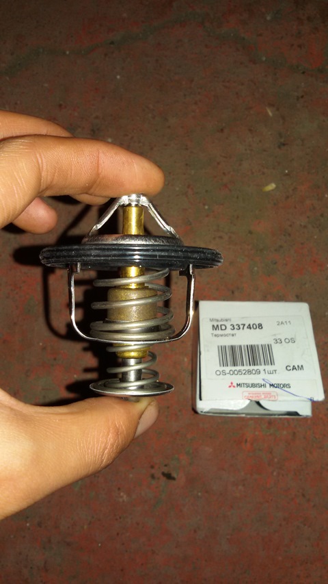 MD337408 Термостат, комплект Mitsubishi | Запчасти на DRIVE2