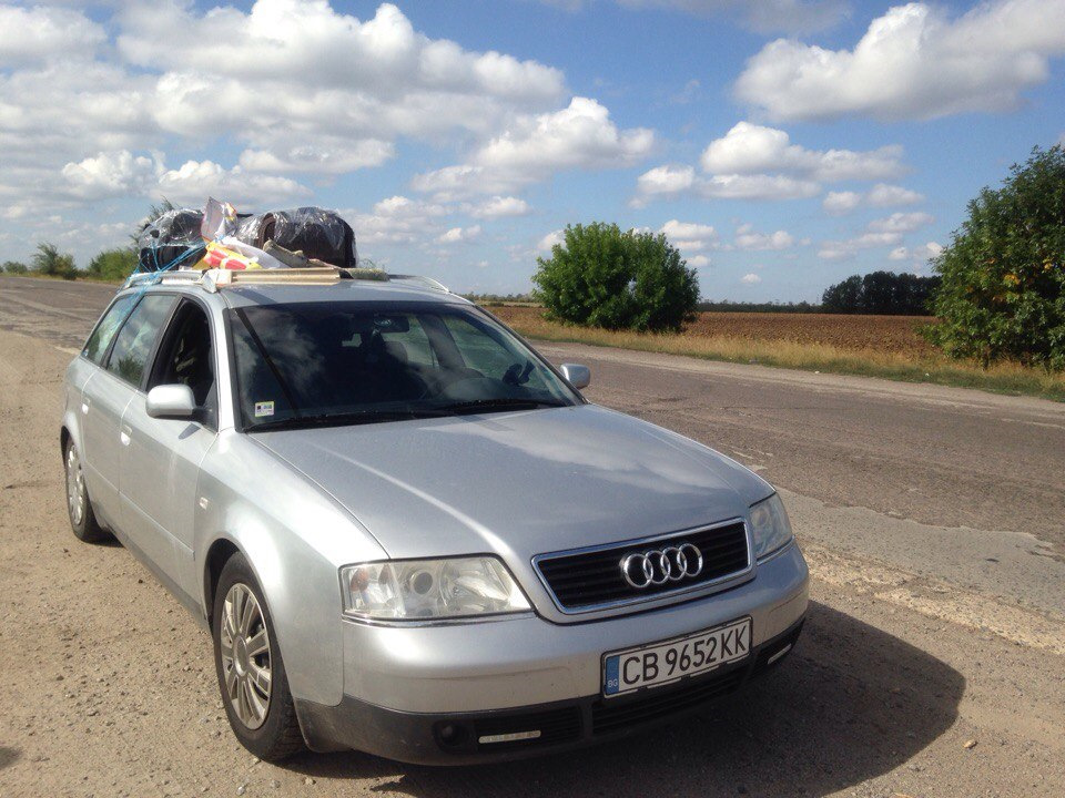 Дорога в одну сторону или отзыв о дорожном покрытие E584/M13 — Audi A6 ...