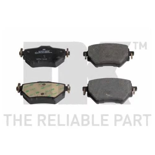 221975 Комплект тормозных колодок, дисковый тормоз NK | Запчасти на DRIVE2