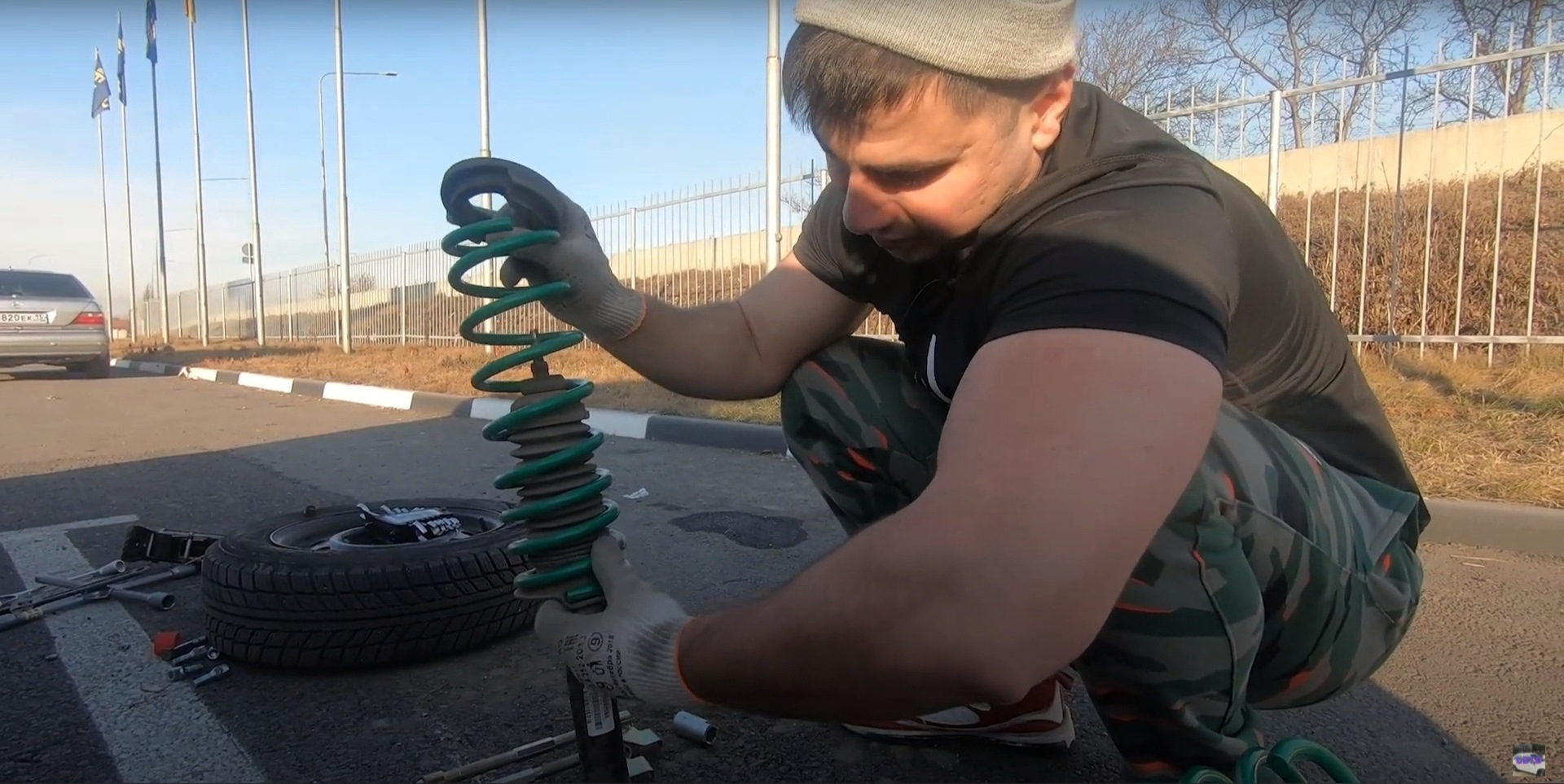 Пружины -7 в круг. — Lada Гранта, 1,6 л, 2012 года | тюнинг | DRIVE2