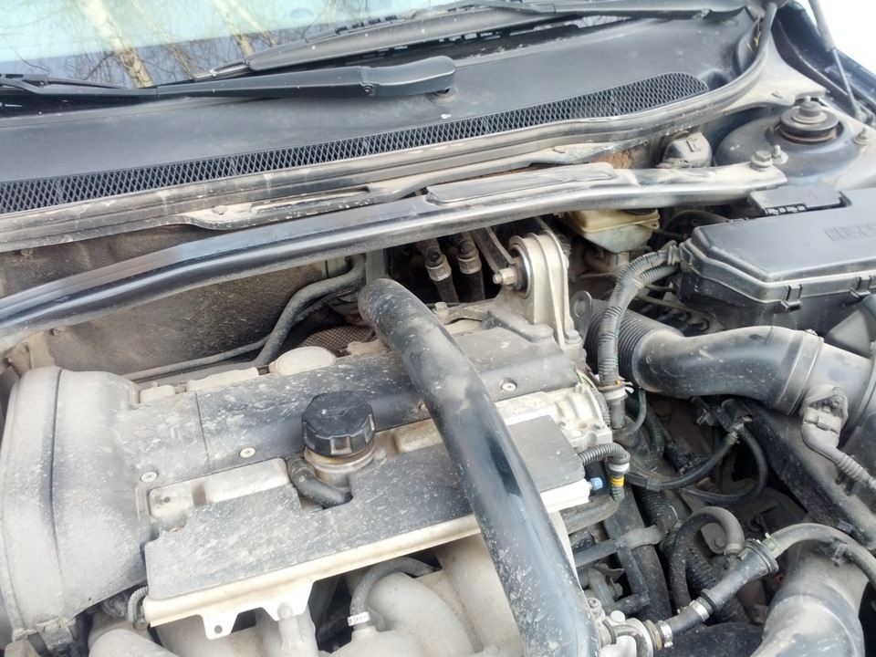 Установка опоры ДВС Верхней + новые запчатюльки — Volvo S60 (1G), 2,4 л ...