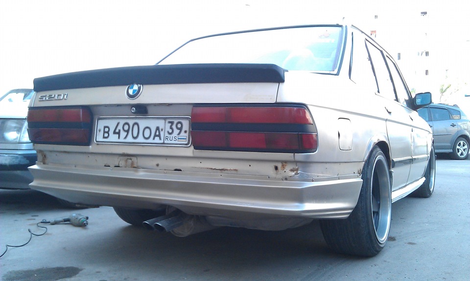 Зад Zender — BMW 5 series (E28), 2,8 л, 1983 года | тюнинг | DRIVE2