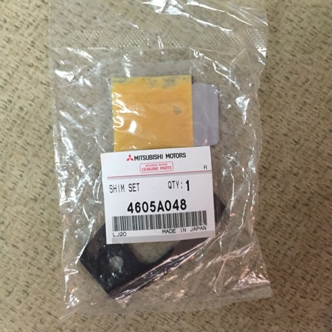 4605A048 Пластины Mitsubishi | Запчасти на DRIVE2