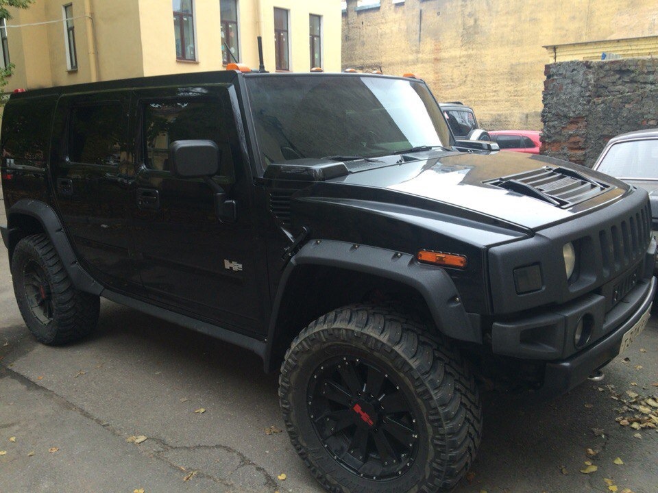 Продам негра! — Hummer H2, 6 л, 2003 года | продажа машины | DRIVE2