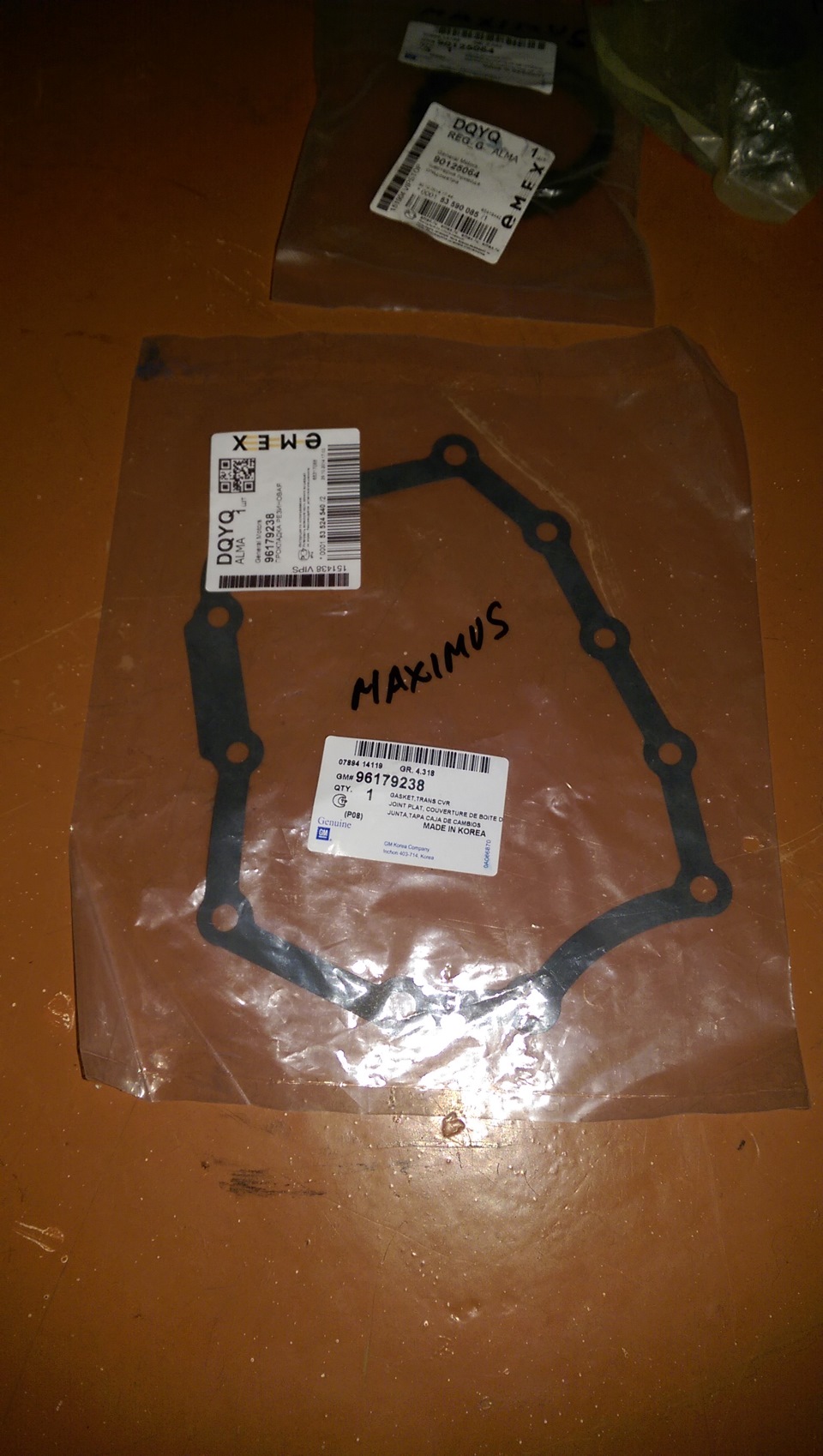 96179238 Прокладка КПП GM | Запчасти на DRIVE2