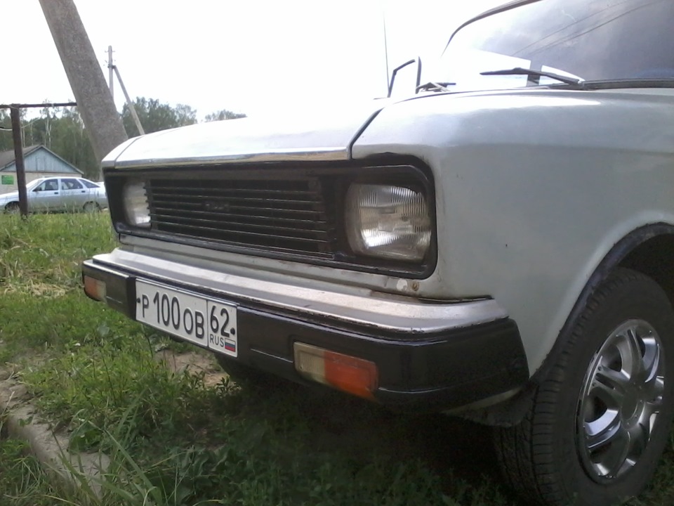 Покраска бамперов и решетки радиатора — Москвич 2140 SL, 1,5 л, 1984 года | своими руками | DRIVE2
