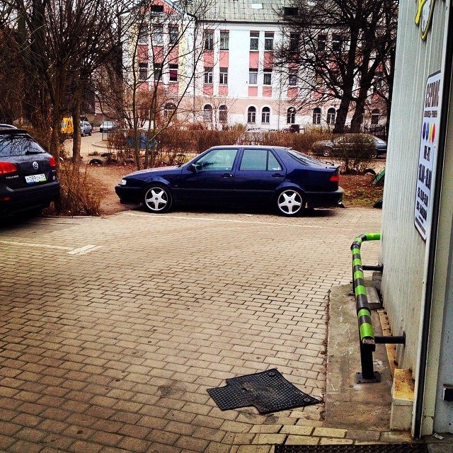 Примерка 17" J8 Borbet RST 18 — Saab 9000, 2 л, 1997 года | колёсные ...