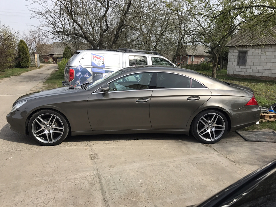 Обновка — Mercedes-Benz CLS (W219), 3 л, 2007 года | колёсные диски ...