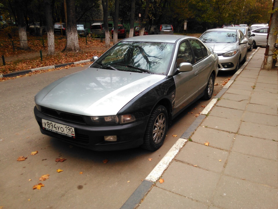 Галка снова на ходу — Mitsubishi Galant (8G), 2,5 л, 1999 года | визит ...