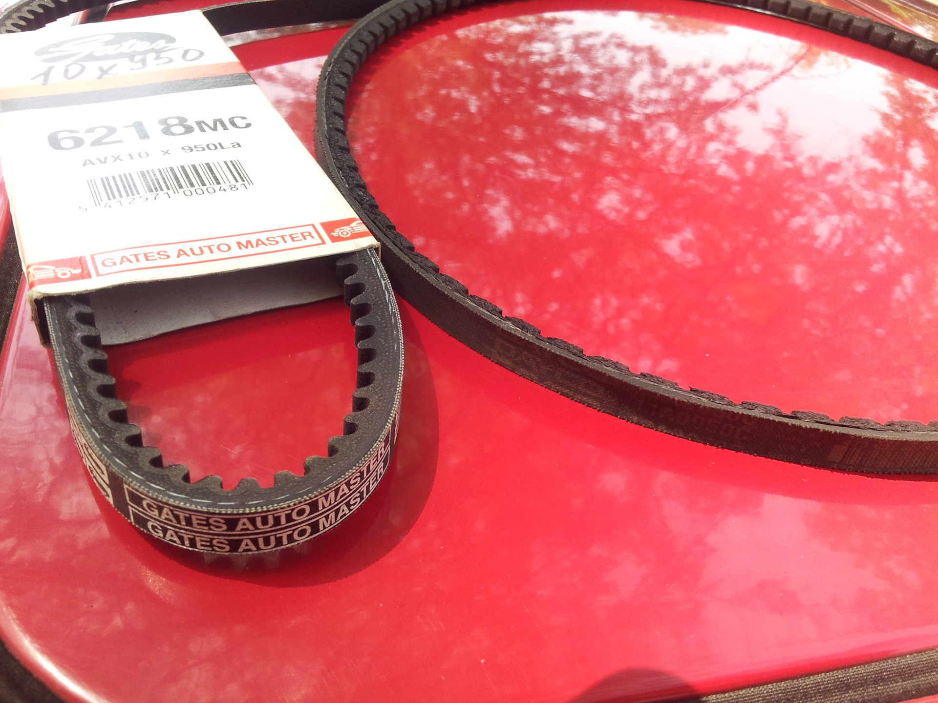 Замена ремня "гены" и передней подушки двигла — Volkswagen Passat ...