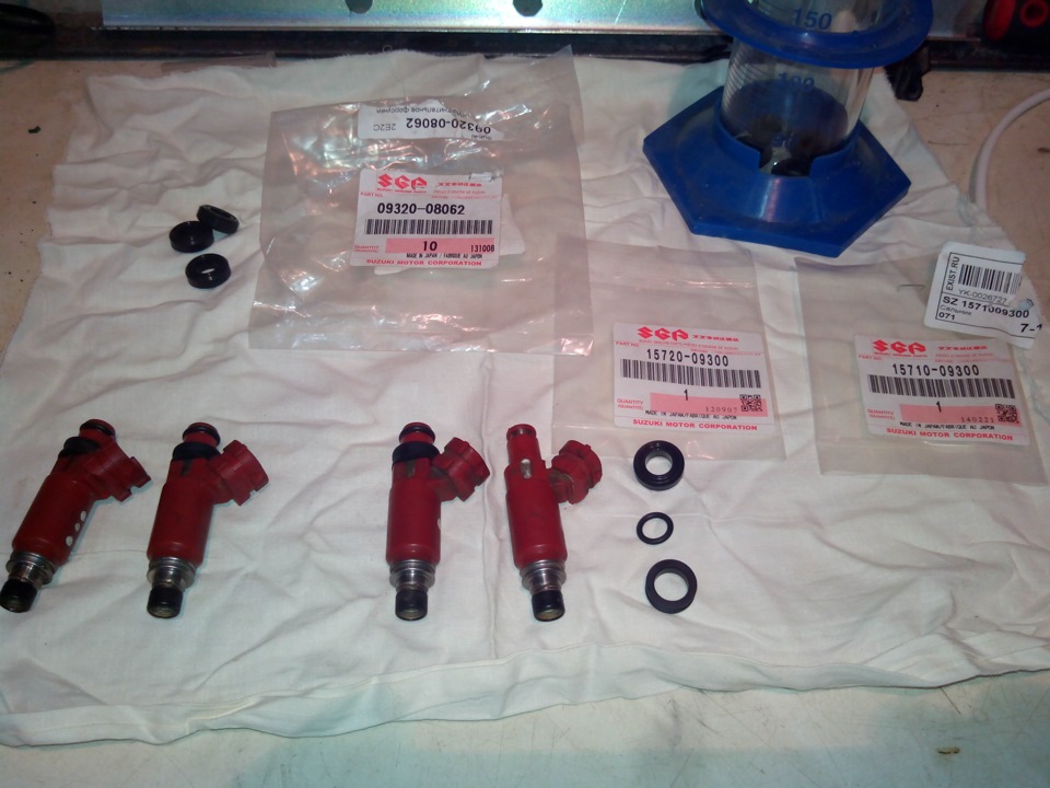 1571009300 Кольцо уплотнительное (42) : 15710-09300 SUZUKI | Запчасти ...