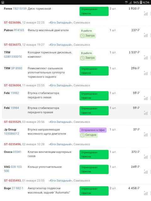 GDB1330DTE Комплект тормозных колодок, дисковый тормоз TRW | Запчасти ...