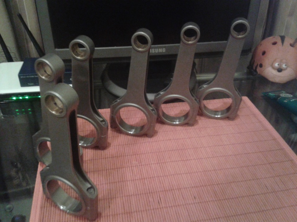 Pure Perfomance H beam rods for S54 SportGarage — BMW 3 series Coupe ...