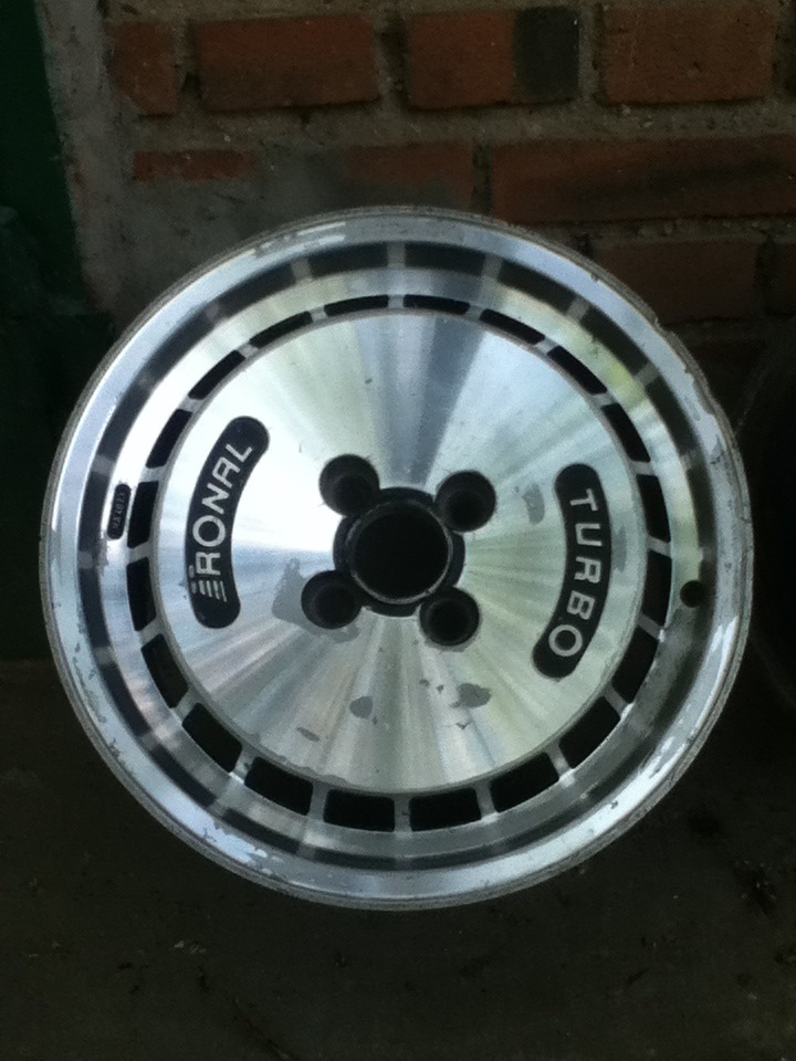 Восстановление RONAL TURBO R10 (Часть 1) — BMW 3 series (E30), 1,8 л ...