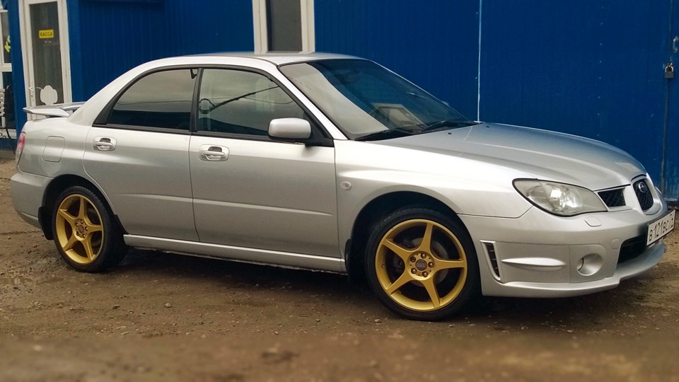 Импреза, 17 радиус, 215 ширина и 40 профиль. — Subaru Impreza (GD/GG ...